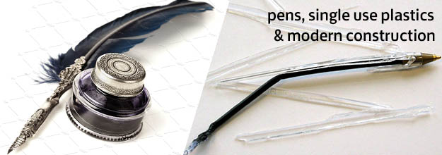 Pens, Single Use Plastics & Modern Construction - GLM